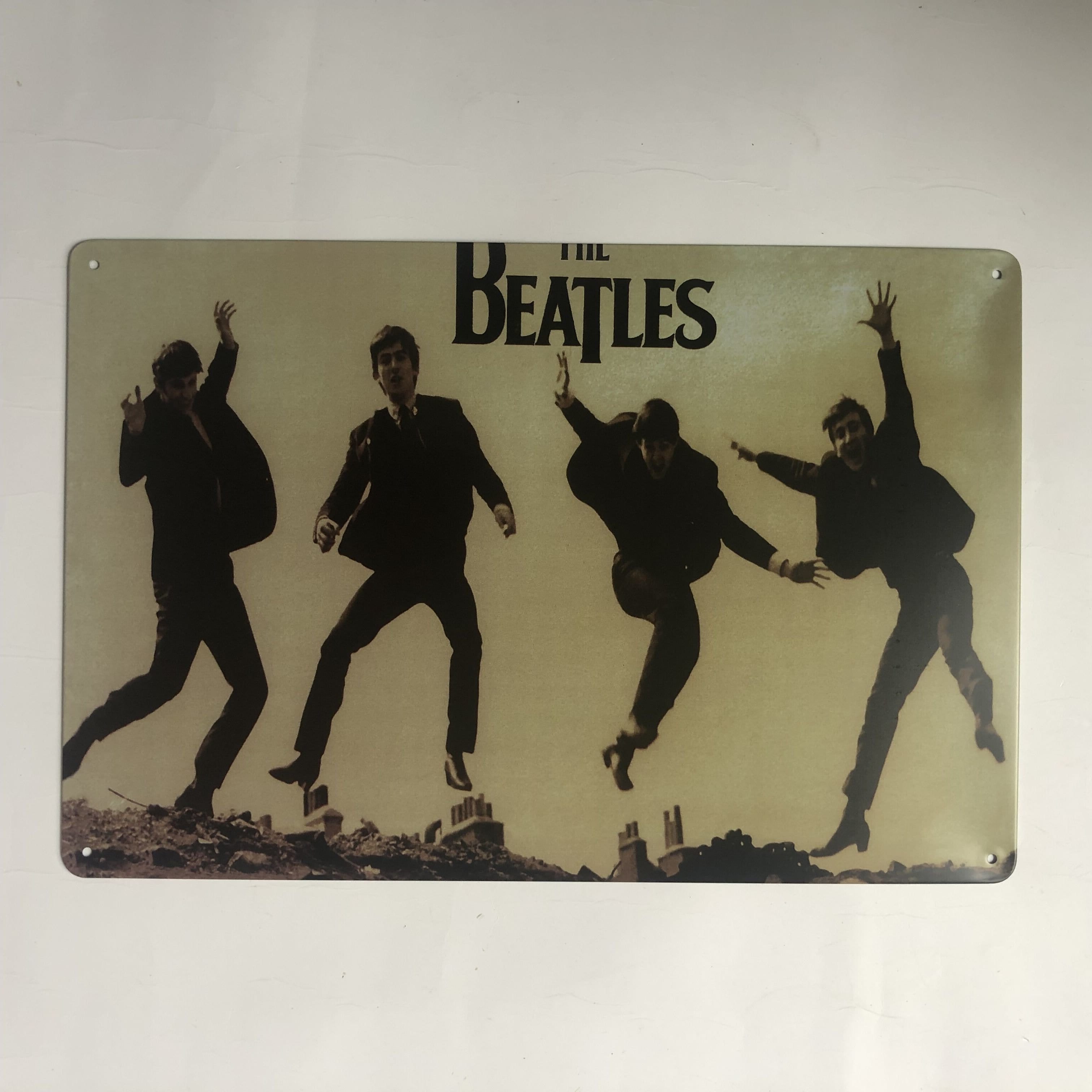 Beatles Tin poster