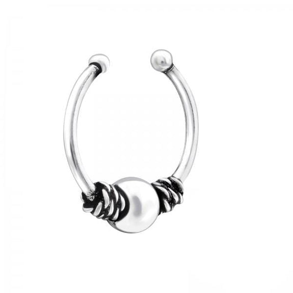 Silver Classy Nose Ring